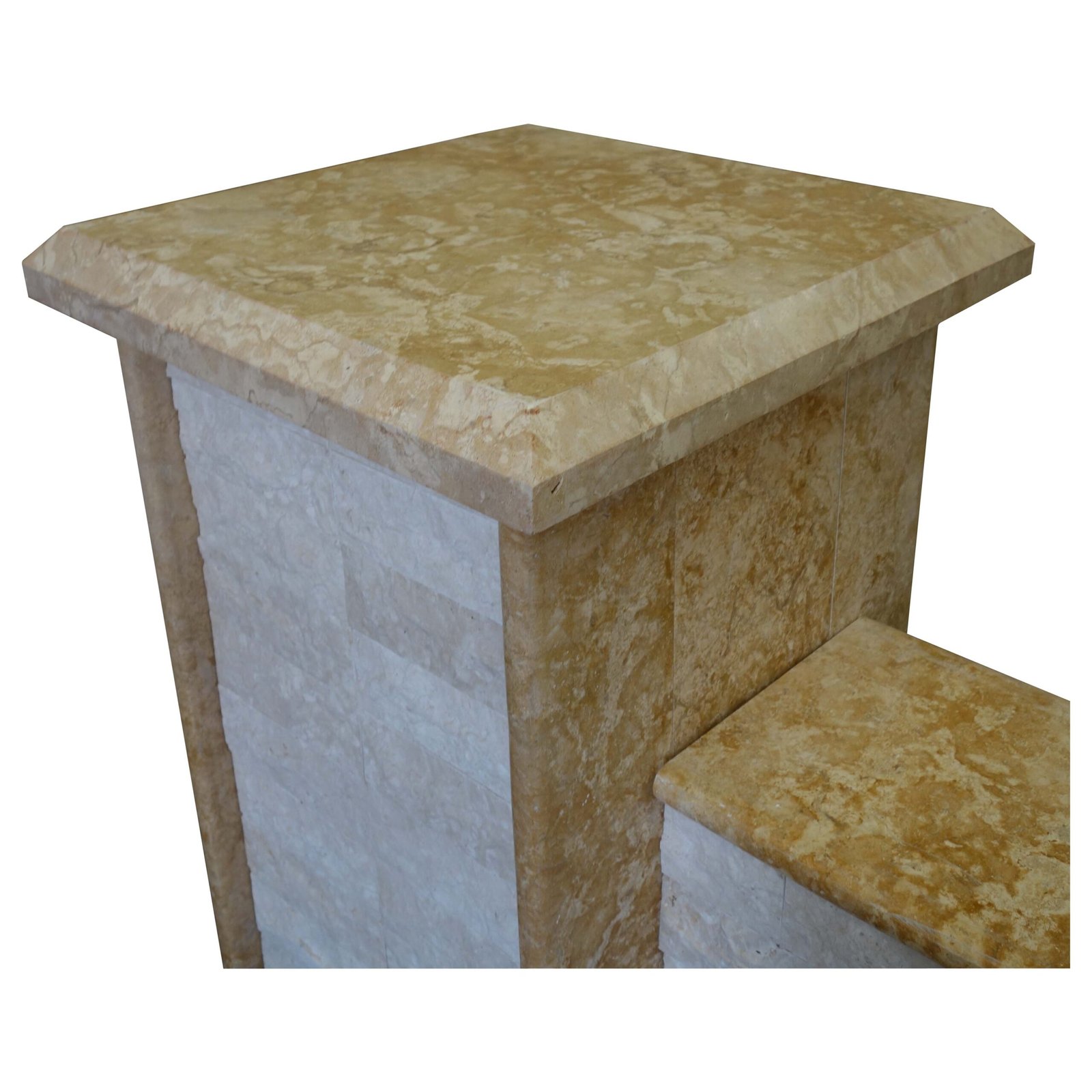 Chamfer Stone Pier Caps Dark yellow - Coping Stones Discounted!