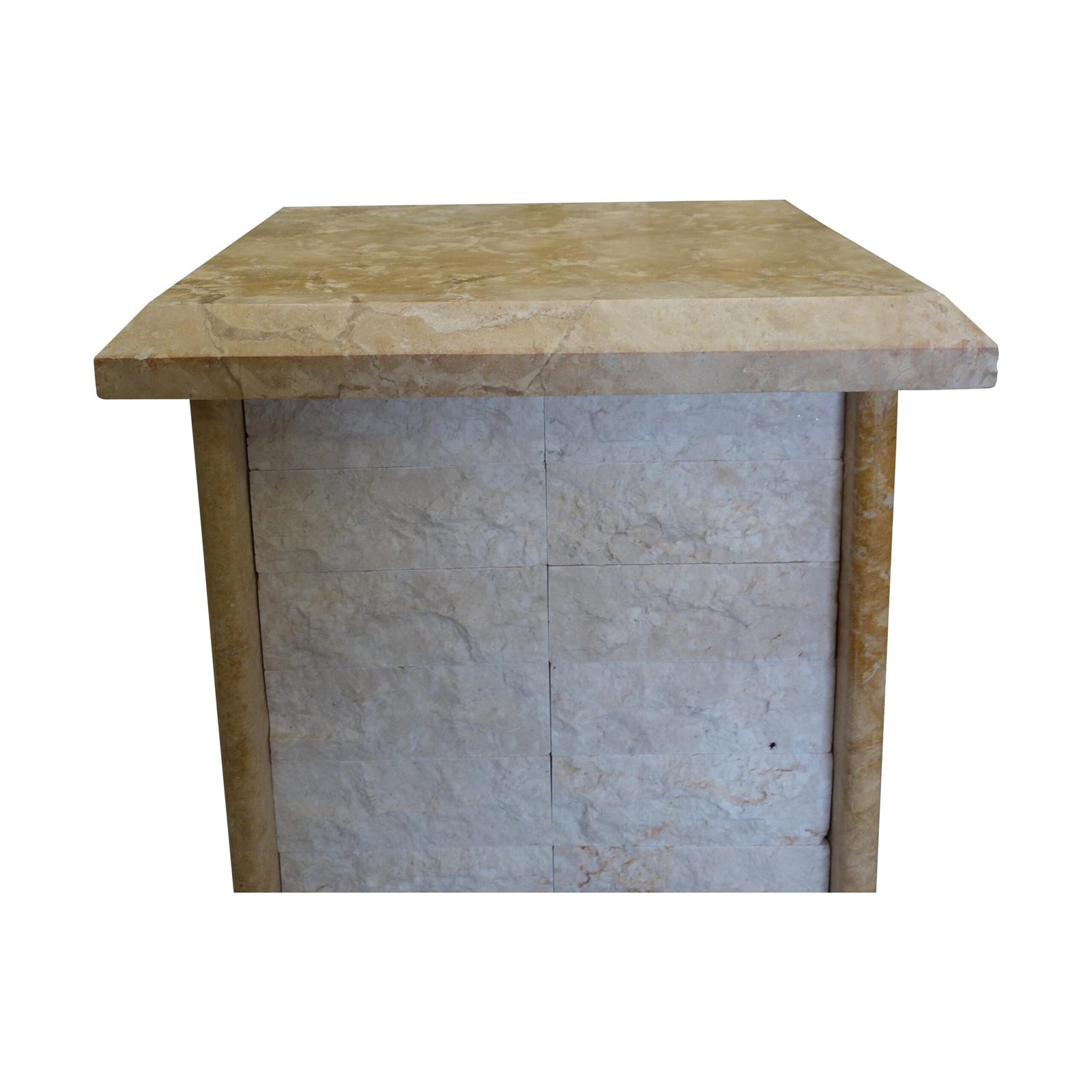 Chamfer Stone Pier Caps Dark yellow - Coping Stones Discounted!